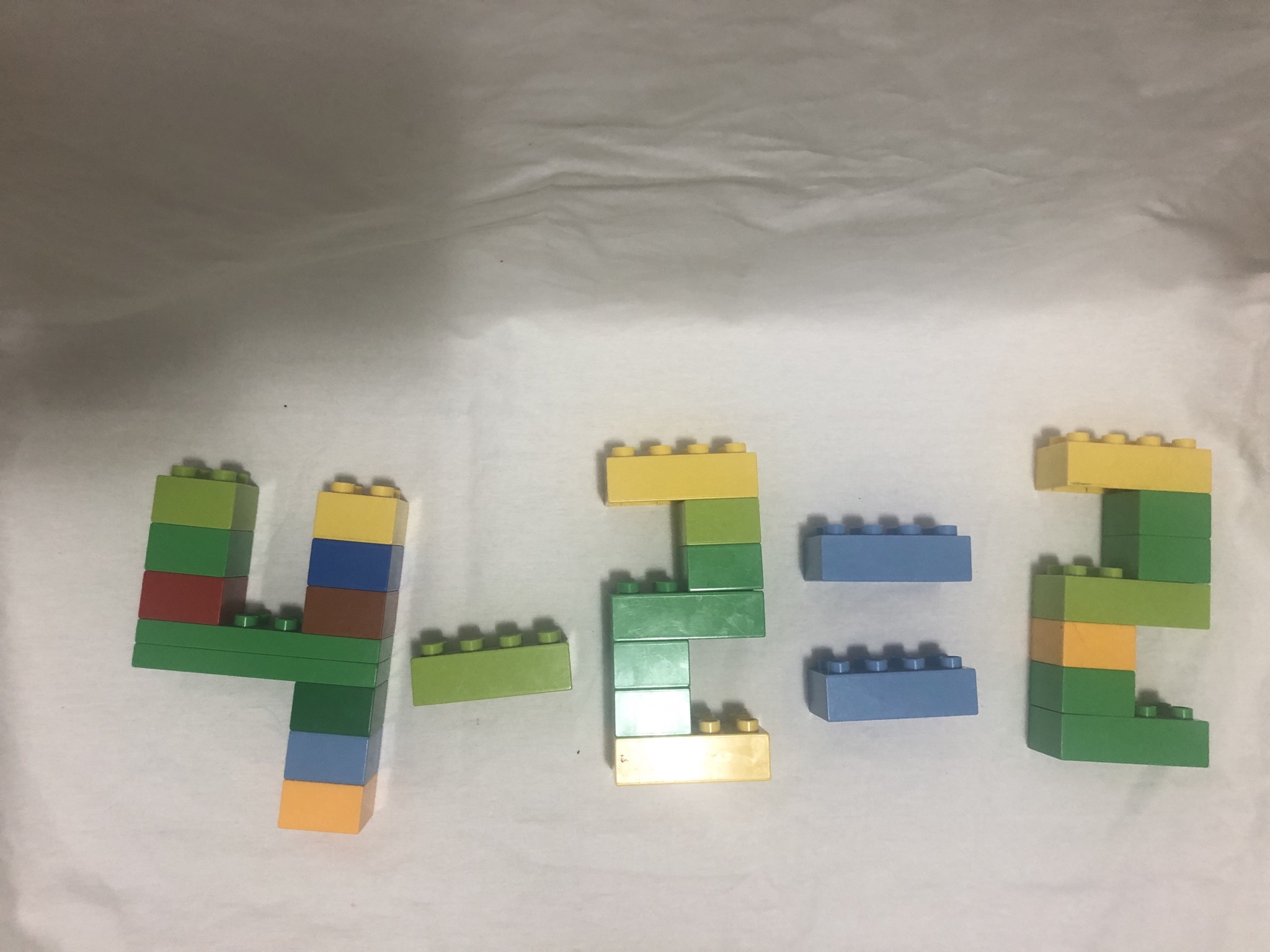 Subtraction - Toddler Brick