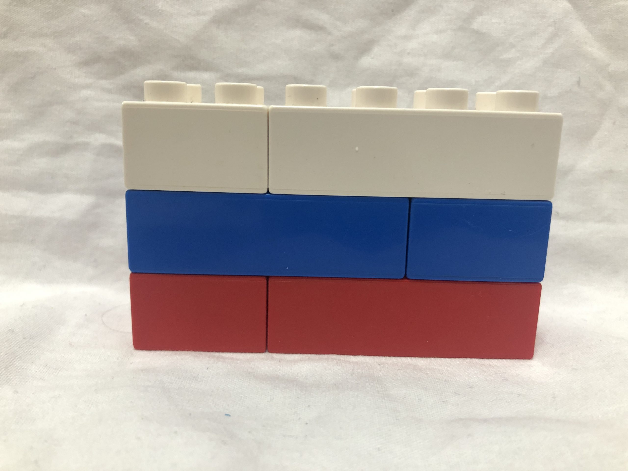 Lego Russian Flag - Toddler Brick